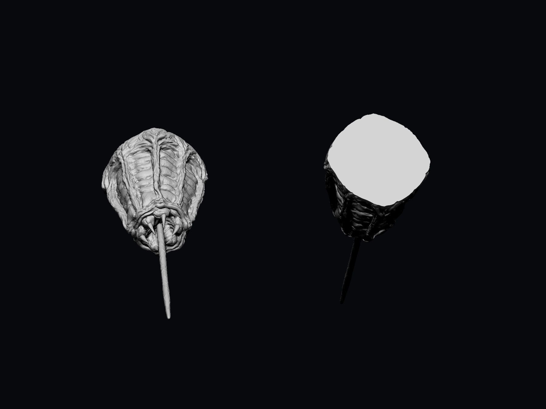 Barnacle Half-Life 1 version STL free 3D model 3D printable | CGTrader