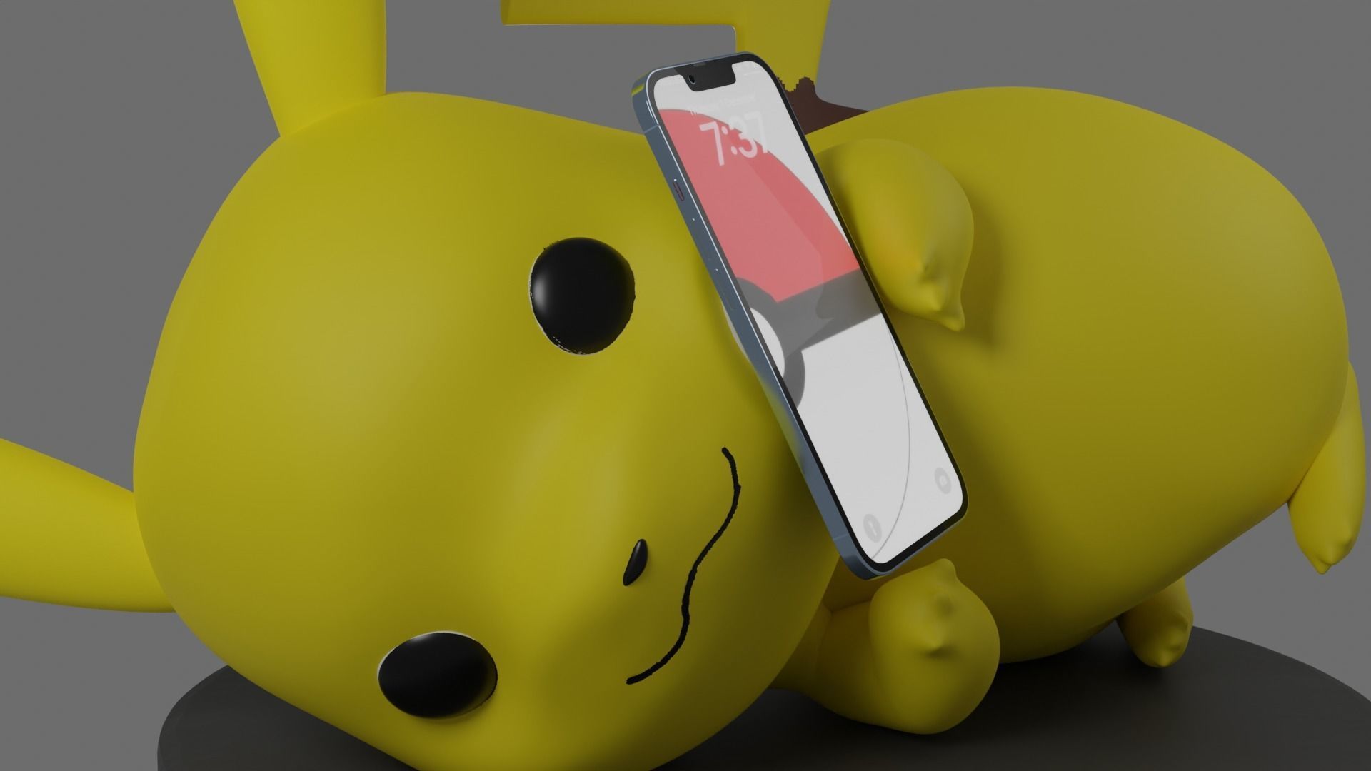 Pikachu charger for printing 3D model 3D printable | CGTrader