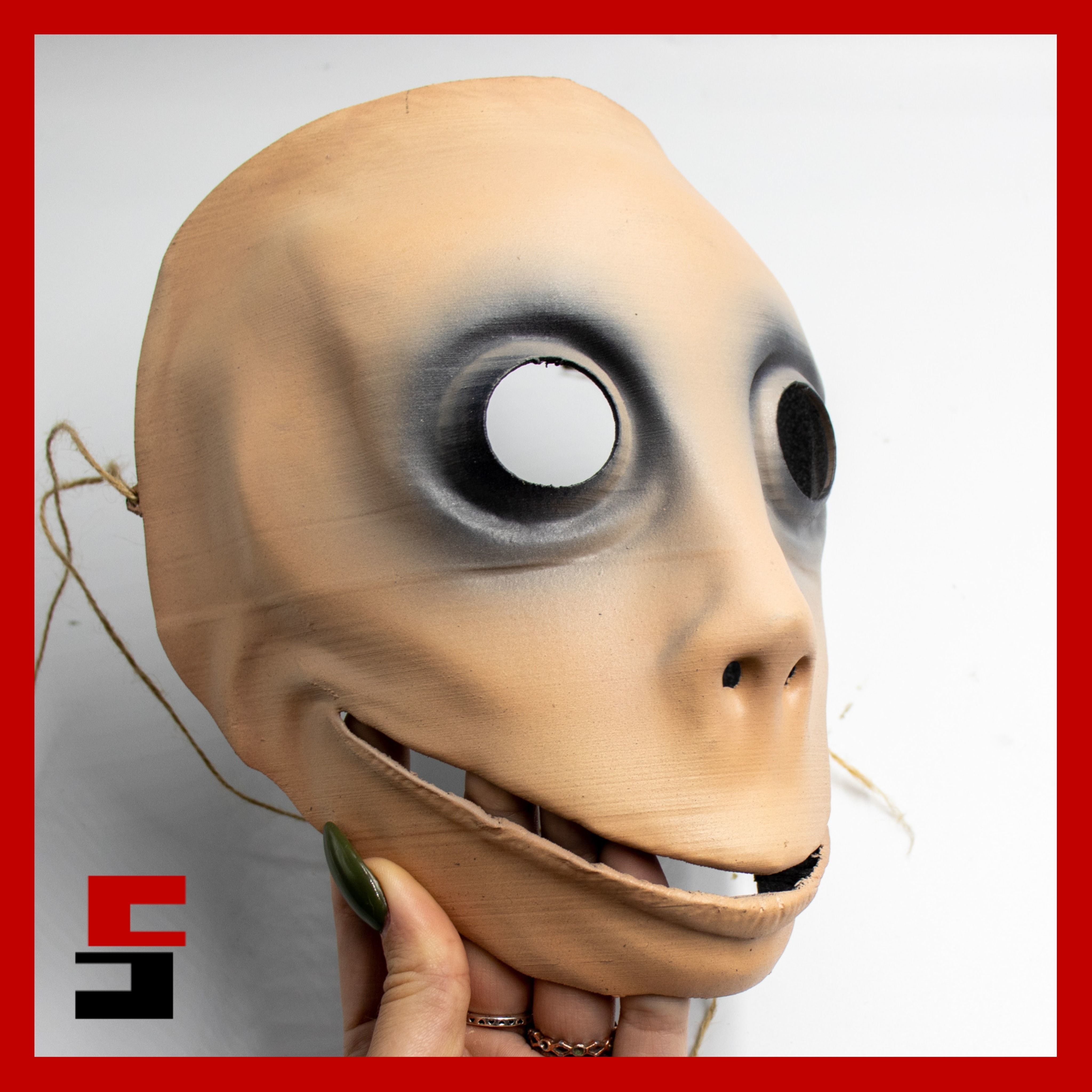 Momo Mask 3D model 3D printable | CGTrader