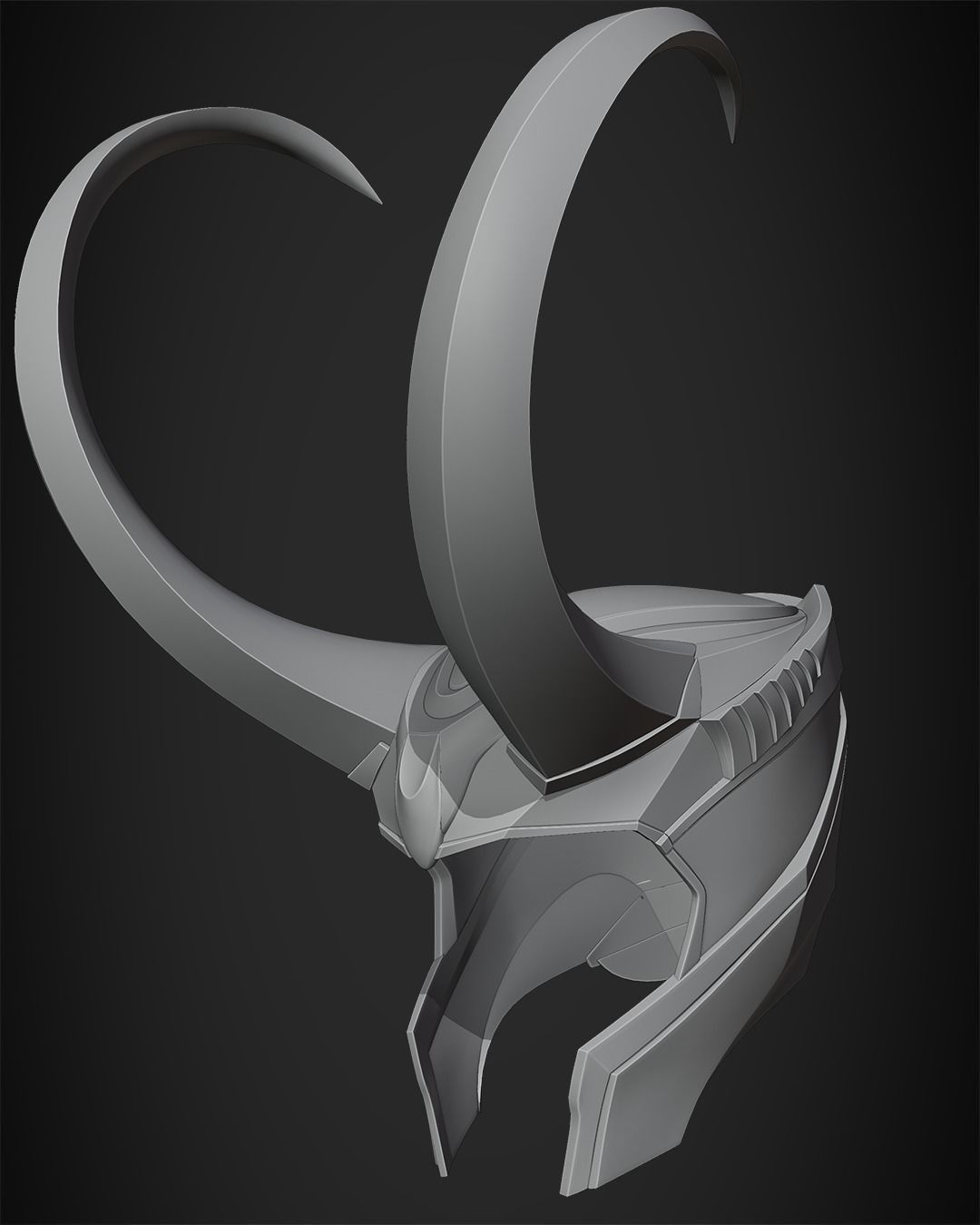 The Avengers Loki Crown for Cosplay 3D model 3D printable | CGTrader