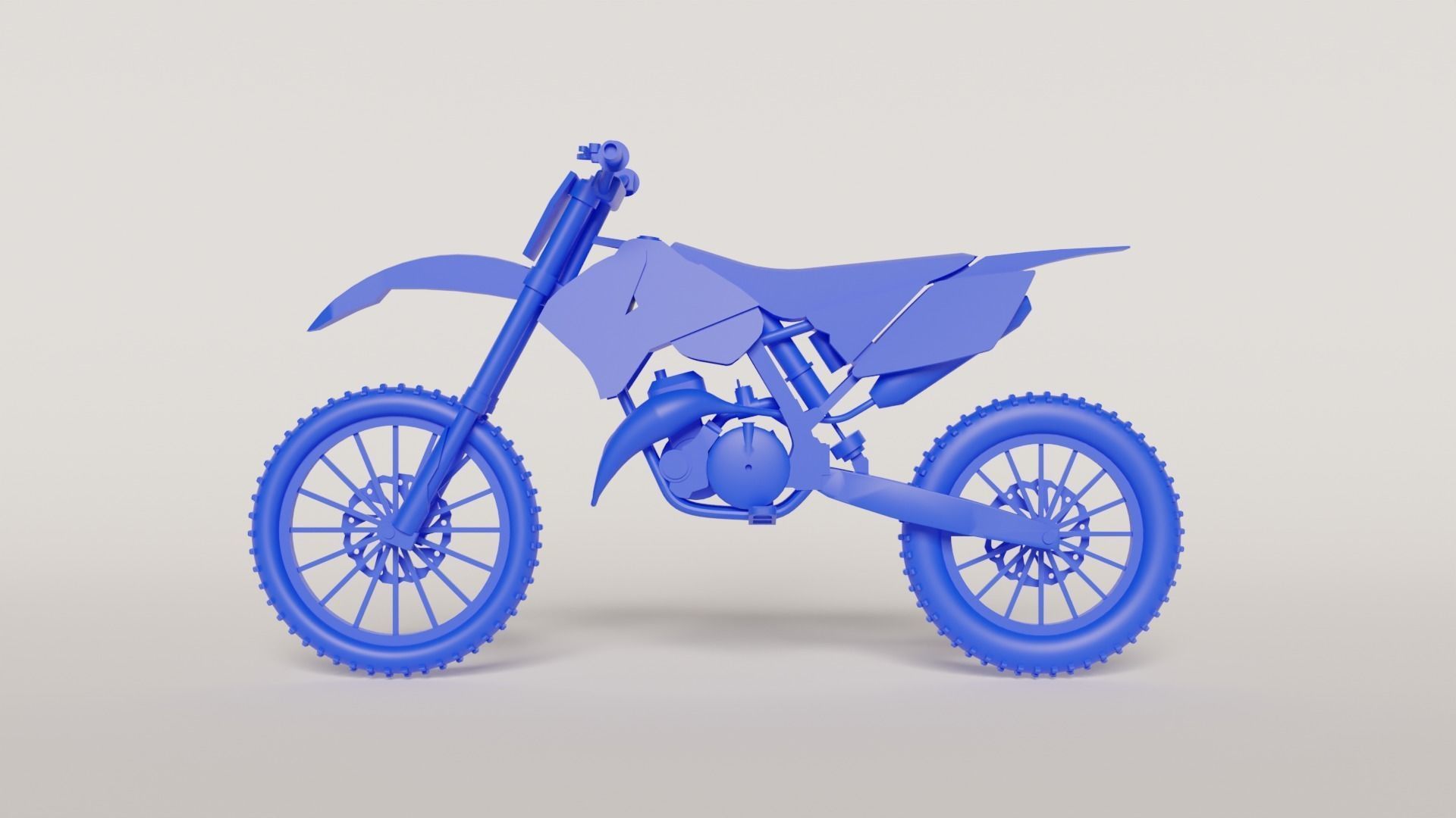 Dirt bike Motorcycle 3d print 3D model 3D printable | CGTrader
