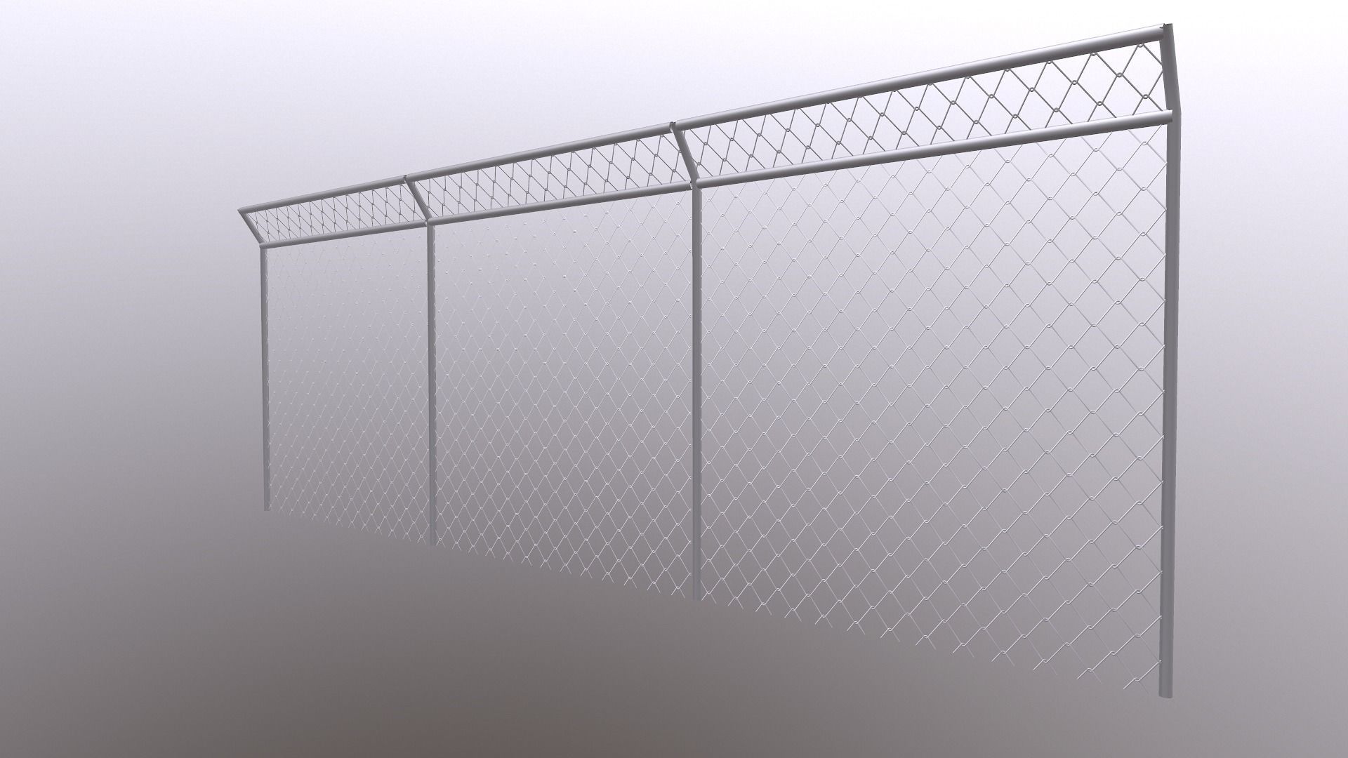 Wire Fence free VR / AR / low-poly 3D model | CGTrader