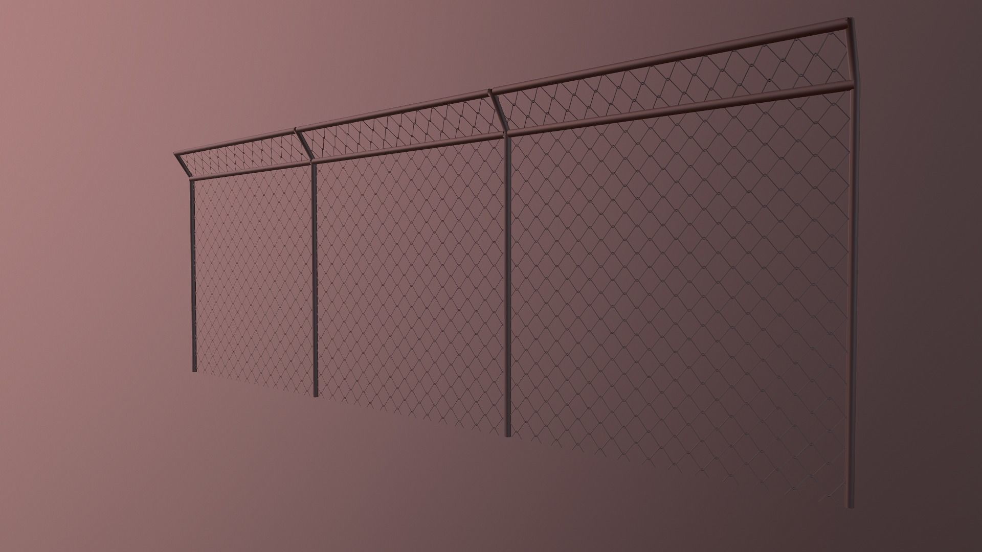 Wire Fence free VR / AR / low-poly 3D model | CGTrader