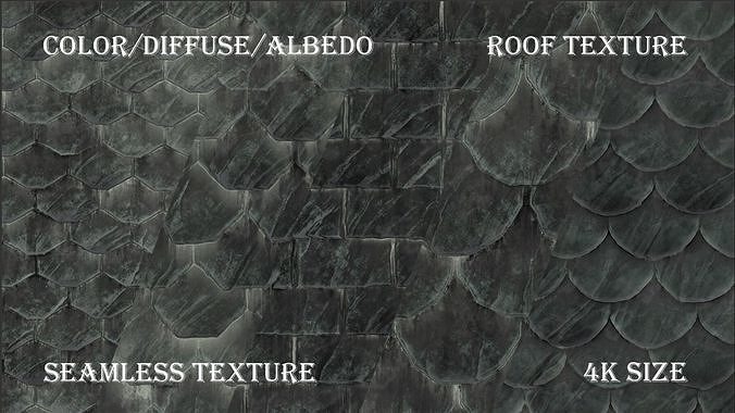 Roof Texture 4k PNG JPG PSD TIFF TGA BMP Texture | CGTrader