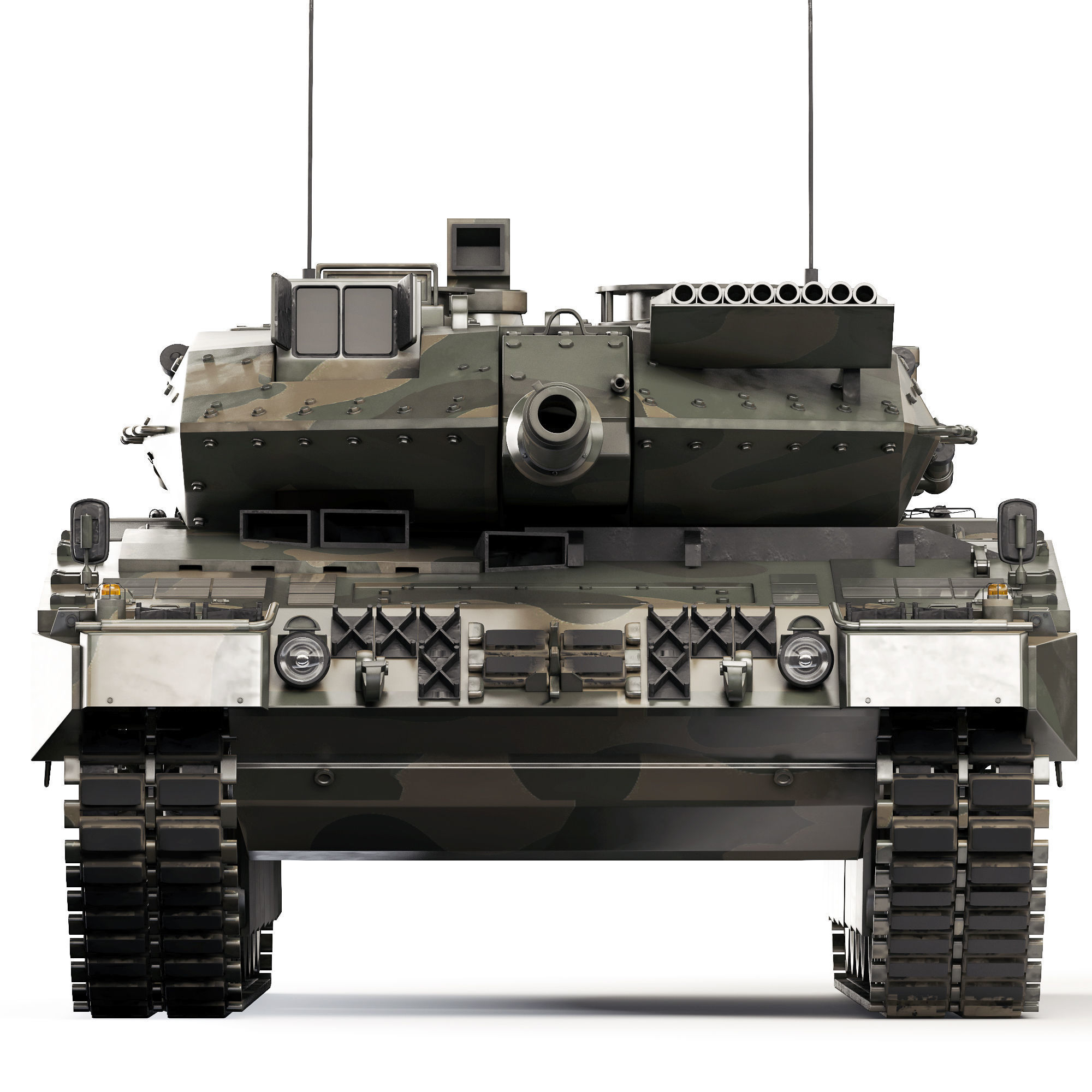 Tank Leopard 2A7 2006 3D model | CGTrader