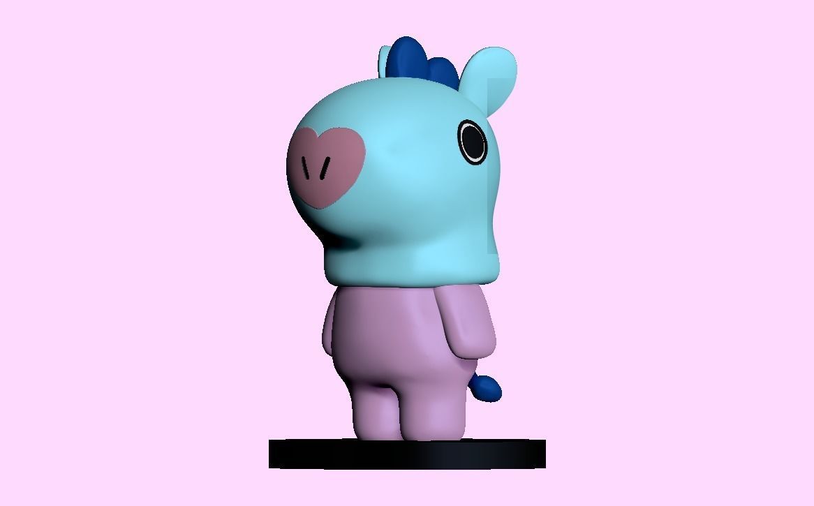 Mang BT21 3D model 3D printable | CGTrader