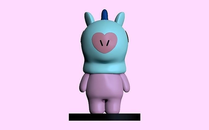 Mang BT21 3D model 3D printable | CGTrader