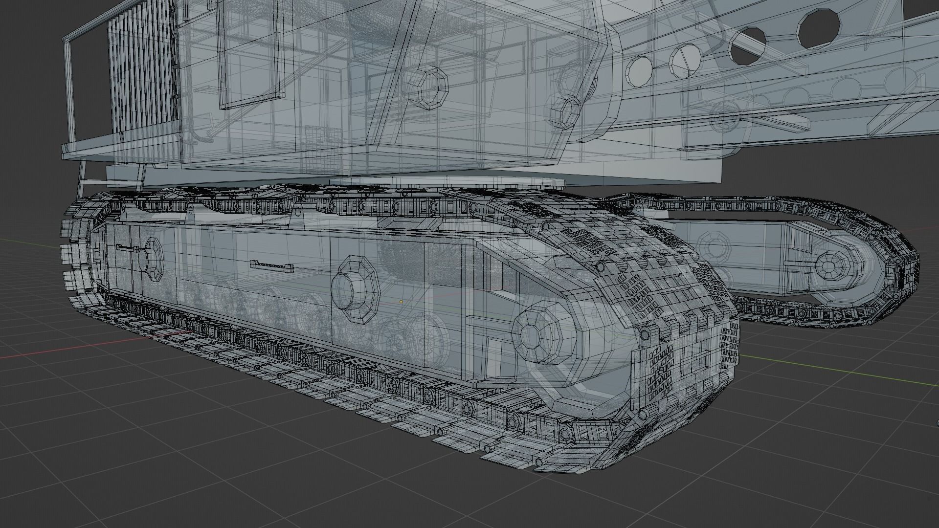 3D model Crawler Crane VR / AR / low-poly | CGTrader