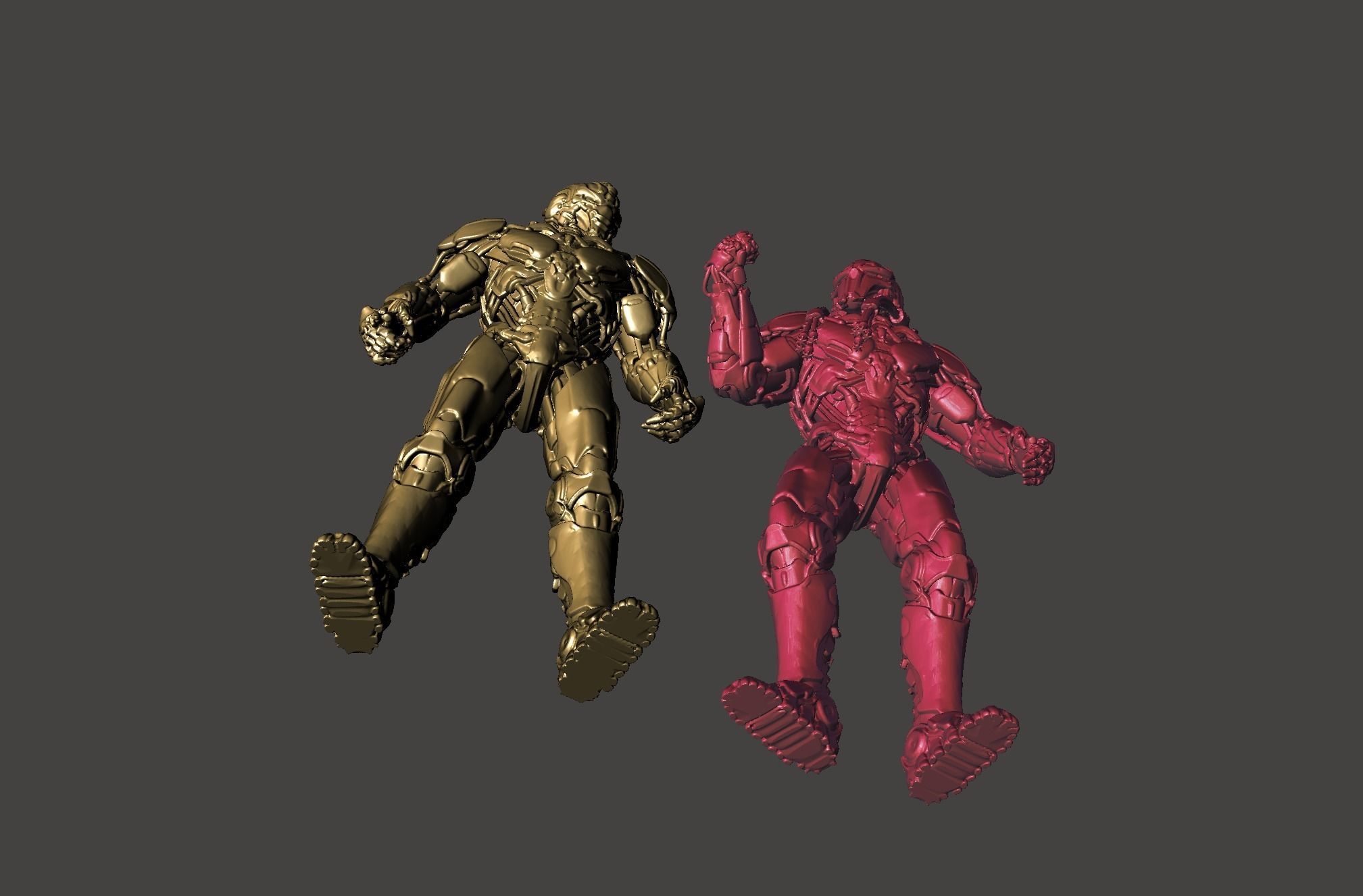 CYRAX and SECTOR - MORTAL KOMBAT 11 CYBORG MK11 Hi-Poly STL 3D model 3D ...