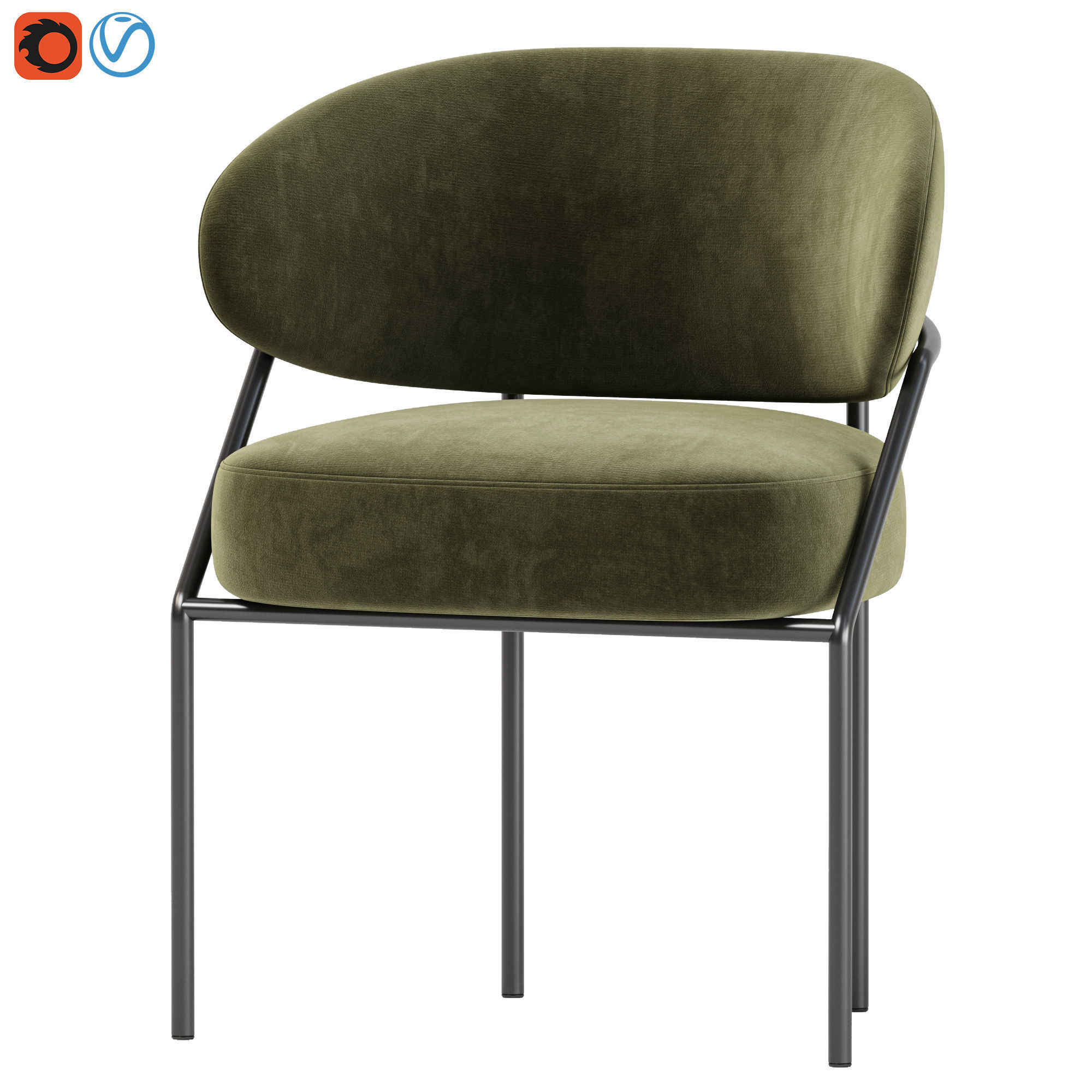 ISETTA Chair by meridiani 3D model | CGTrader