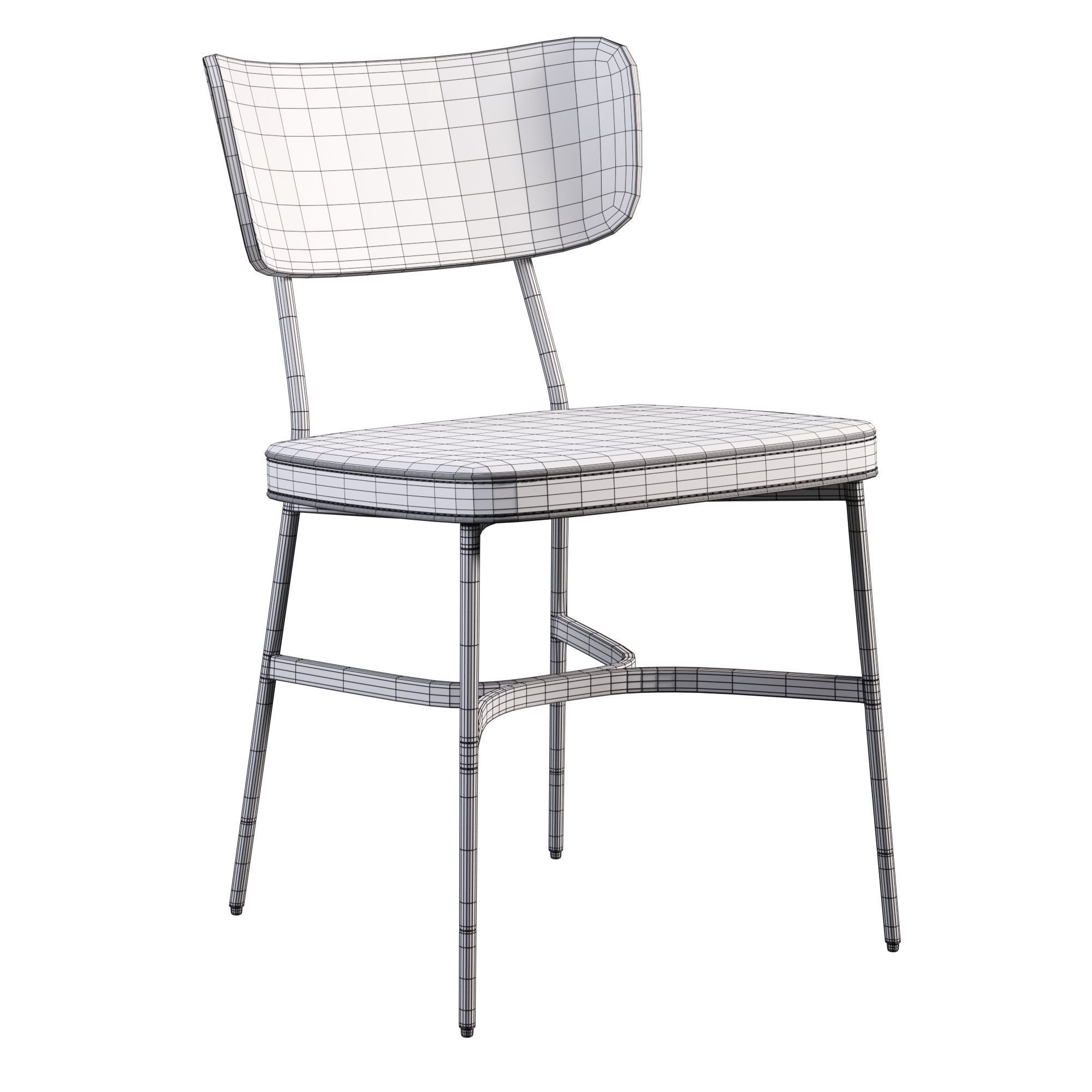 Amalyn Dining Chair 3D model | CGTrader