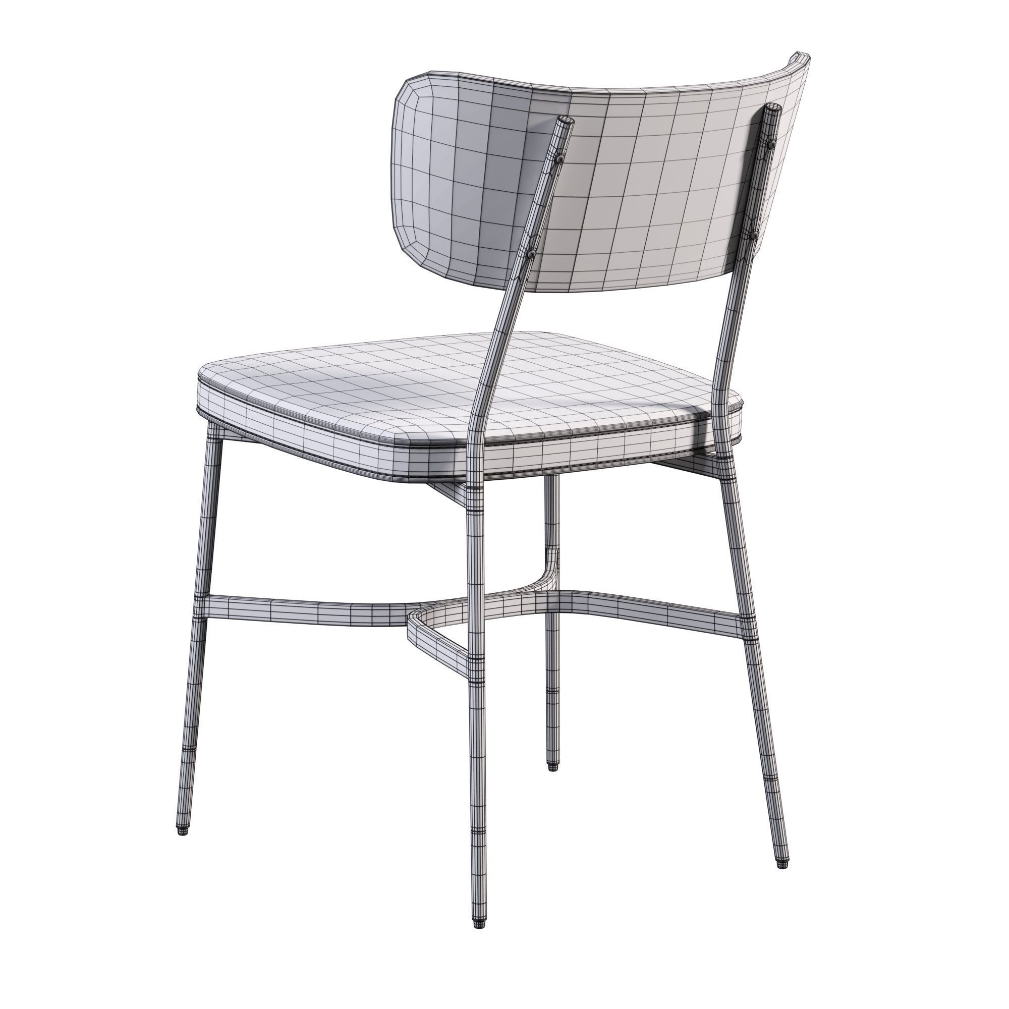 Amalyn Dining Chair 3D model | CGTrader