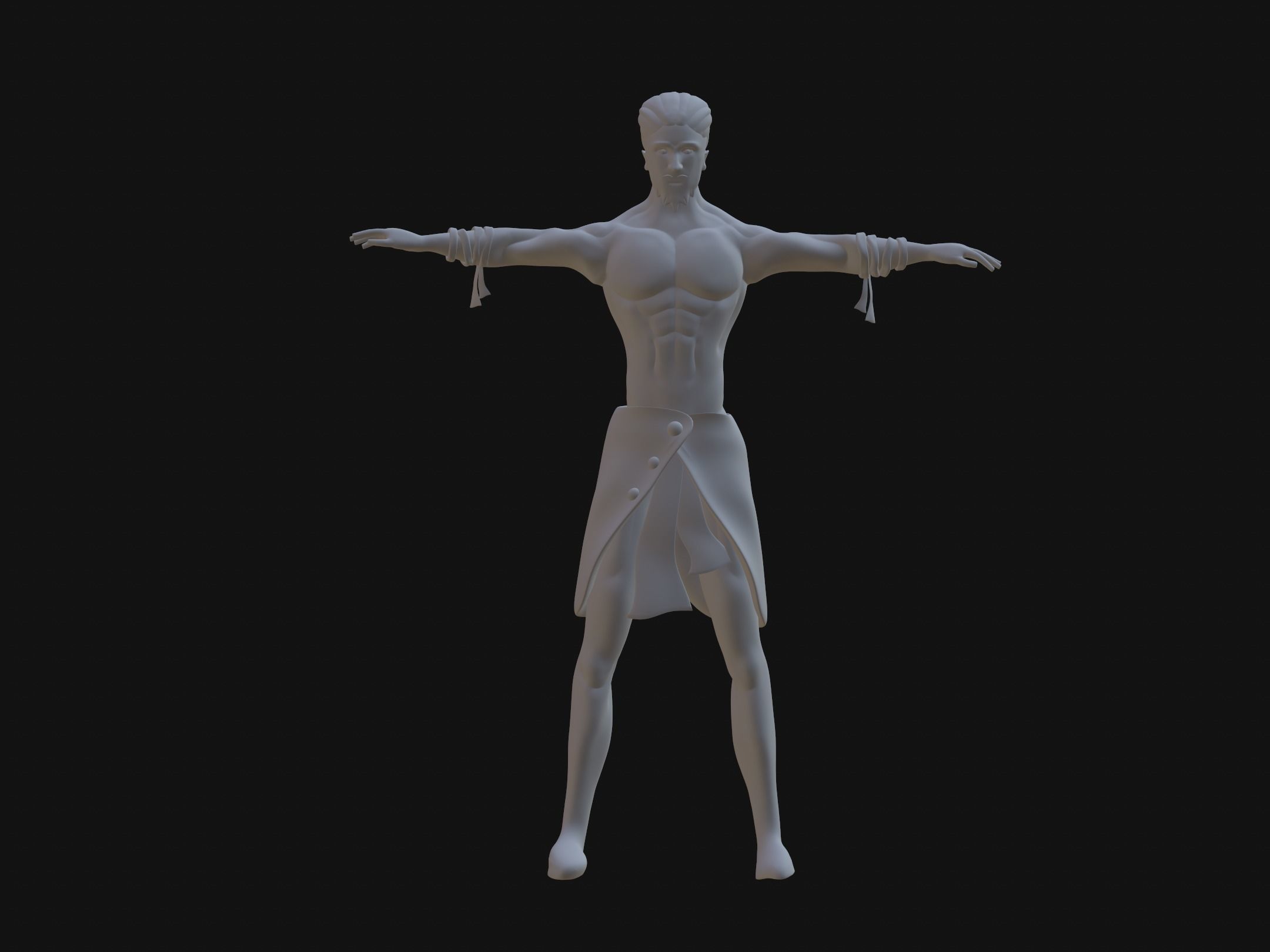 villager man character 3D model | CGTrader