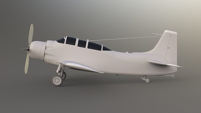 DOUGLAS AD-5 A-1E SKYRIDER 3D model 3D printable | CGTrader