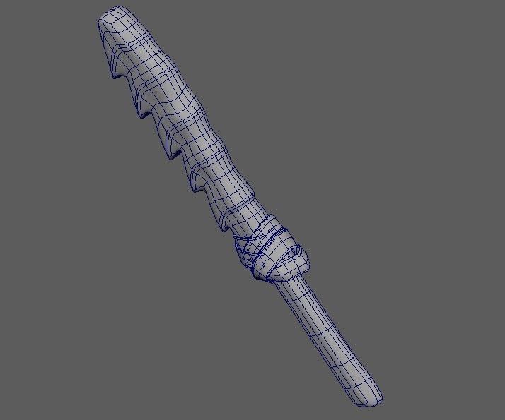 3D model weapon wooden sword VR / AR / low-poly | CGTrader