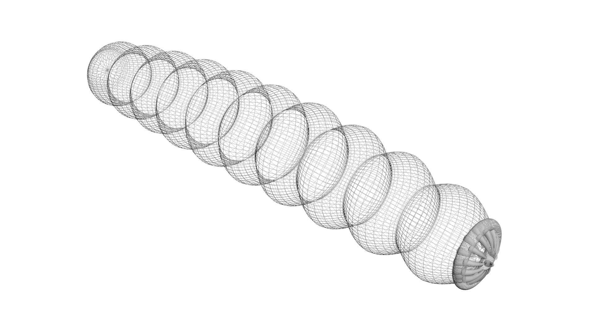 Worms Set 3D model | CGTrader