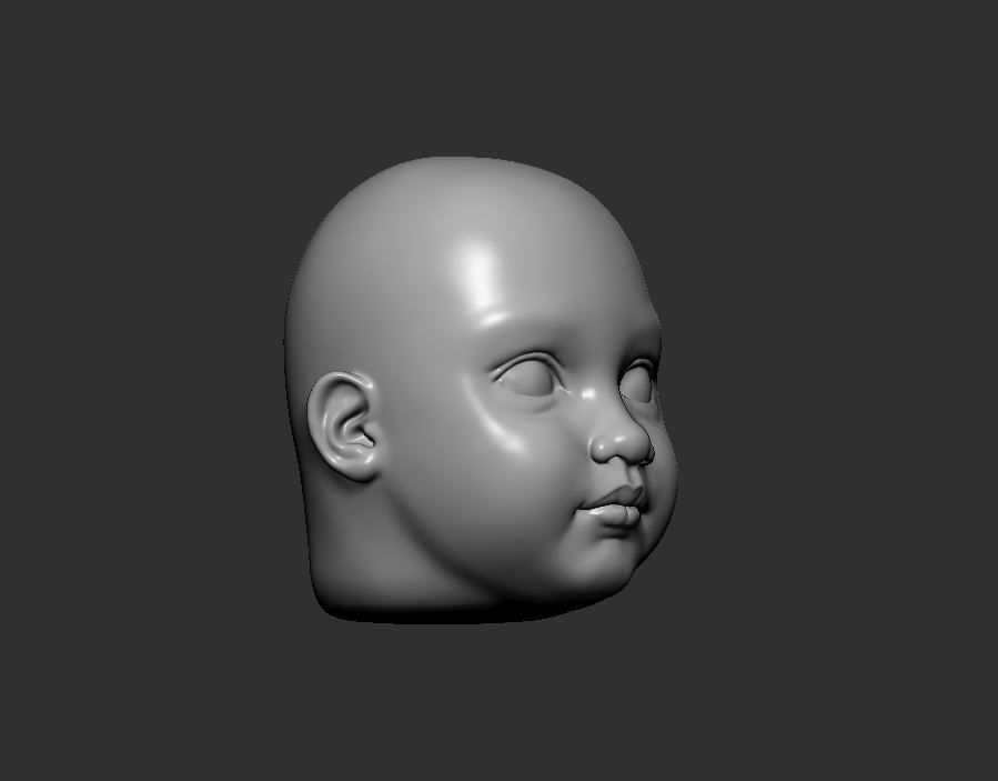 Head 68 3D model 3D printable | CGTrader