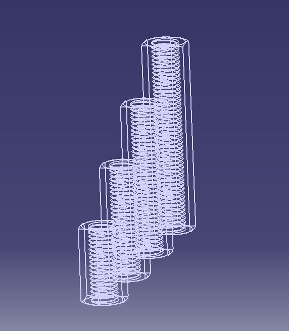 M14 Hexagonal Stud Connector 3D model 3D printable | CGTrader