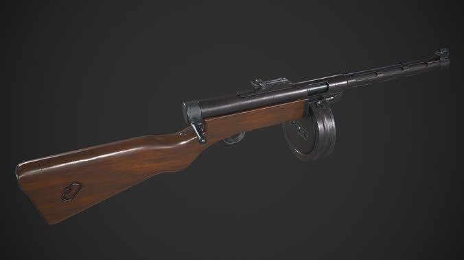 3D model Suomi KP31 VR / AR / low-poly | CGTrader