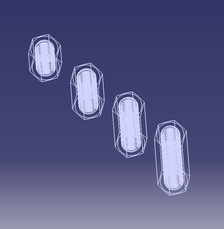 M16 Stud Connector 3D model 3D printable | CGTrader