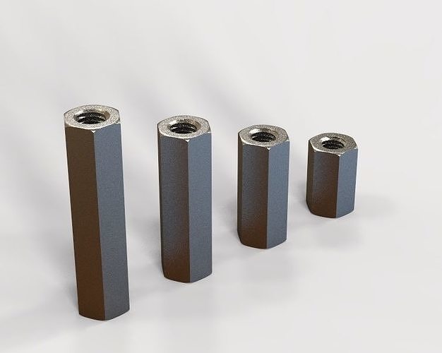 M16 Stud Connector 3D model 3D printable | CGTrader