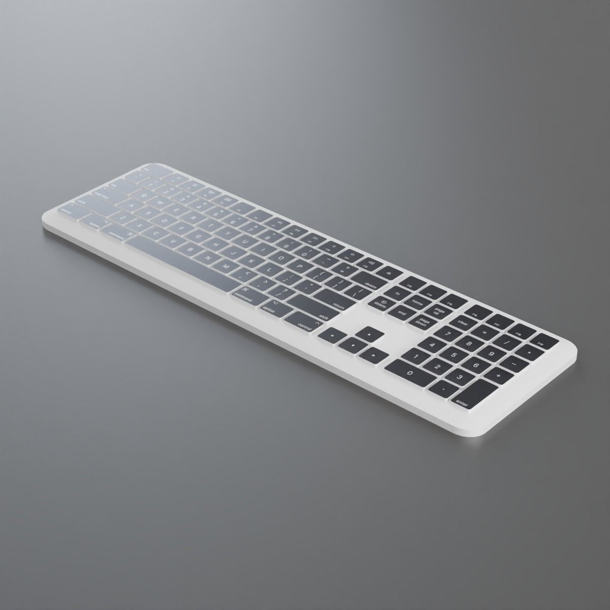 3D model Computer Keyboard VR / AR / low-poly | CGTrader