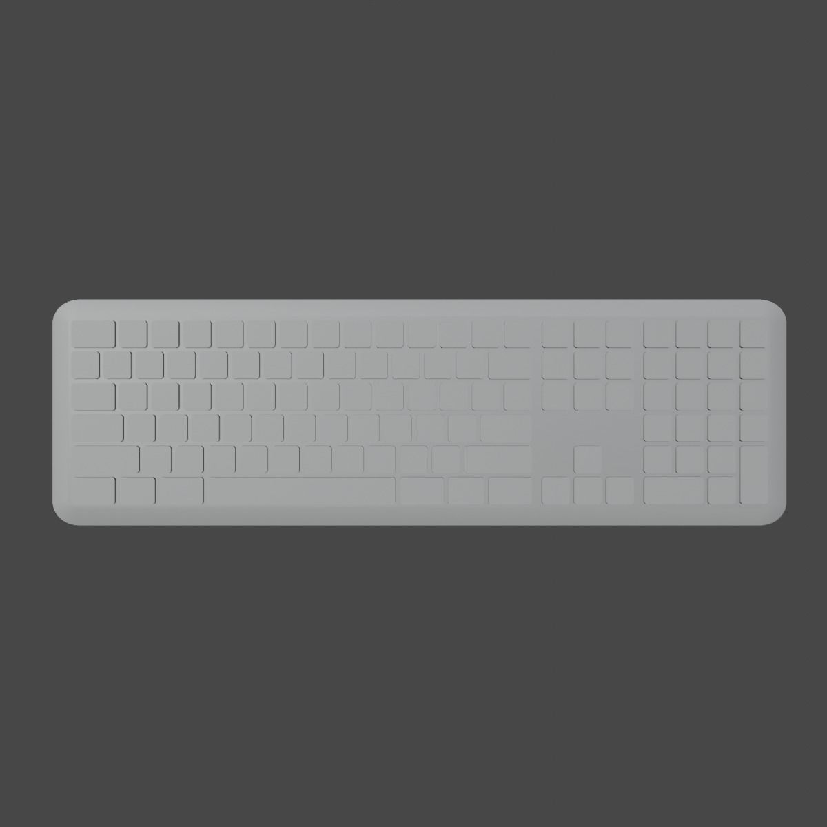 3D model Computer Keyboard VR / AR / low-poly | CGTrader