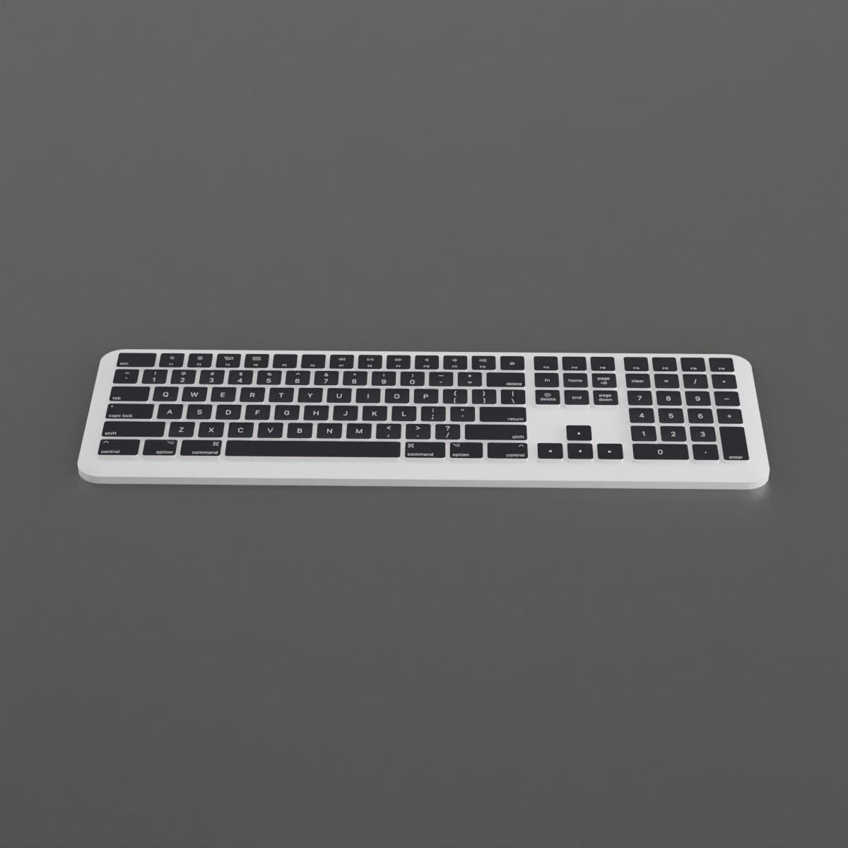3D model Computer Keyboard VR / AR / low-poly | CGTrader