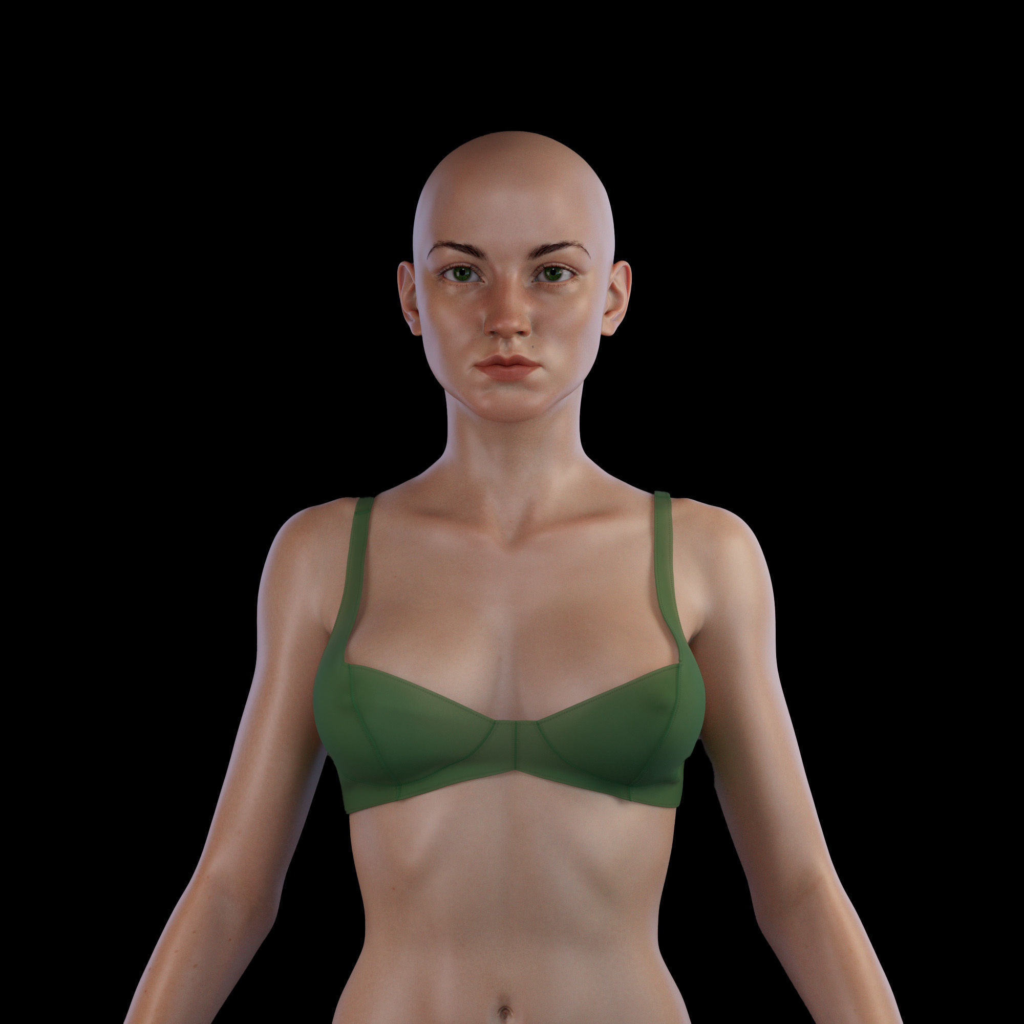 Female Basemesh for Production HIGH POLY 3D model | CGTrader