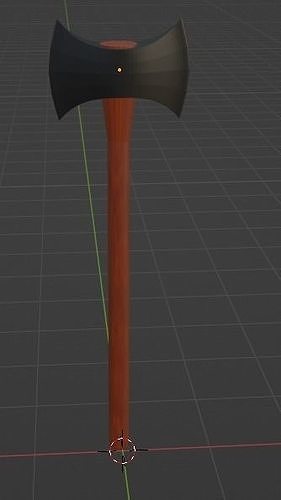 Simple ax 3D model | CGTrader
