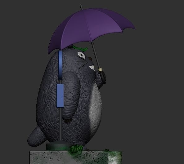 Totoro - My Neighbor Totoro 3D model 3D printable | CGTrader