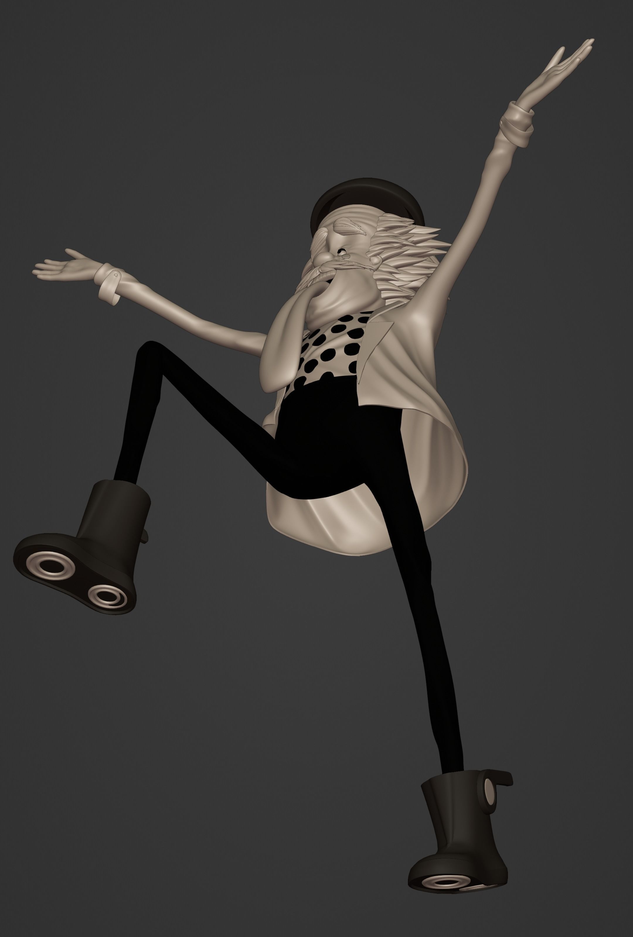 3D model ONE PIECE VEGAPUNK FIGURE SCULPT VR / AR / low-poly | CGTrader