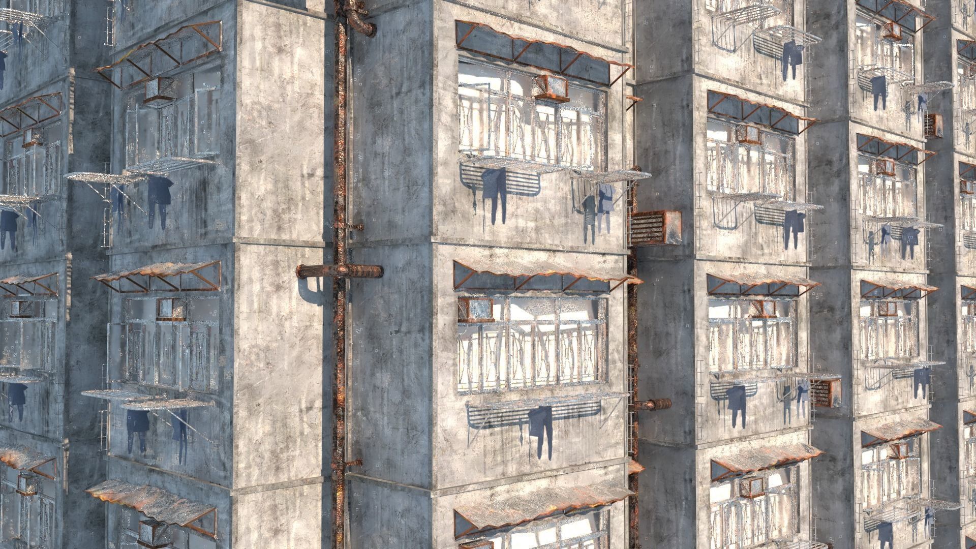 Hong Kong Street V3 3D model | CGTrader