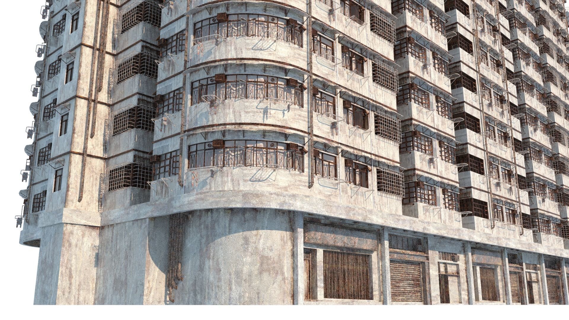 Hong Kong Street V3 3D model | CGTrader