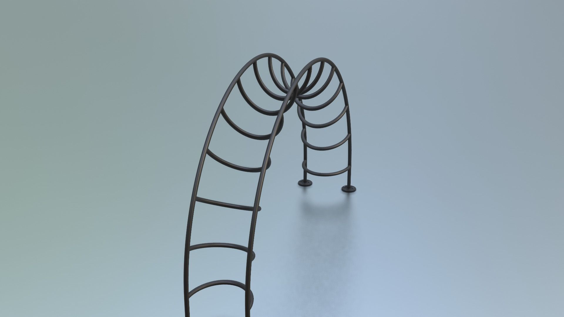 3D model Half Moon Rung Climber VR / AR / low-poly | CGTrader