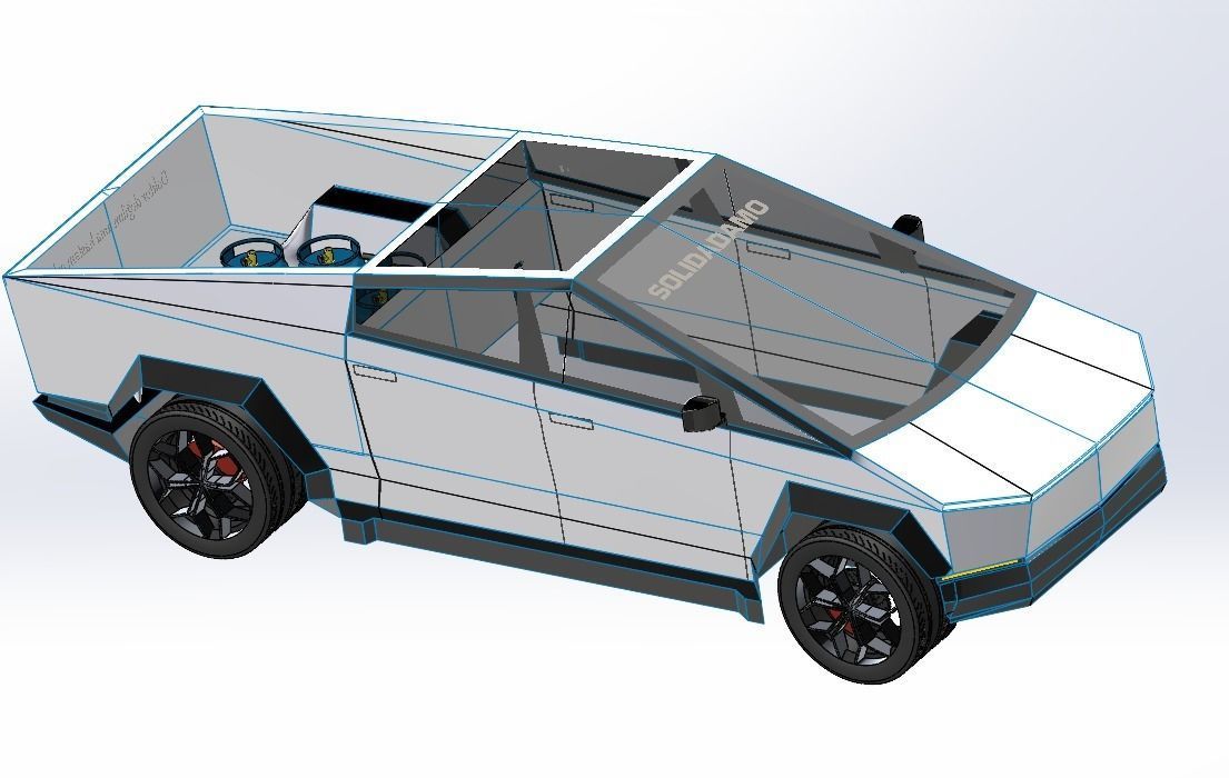TESLA CYBERTRUCK 3D model | CGTrader