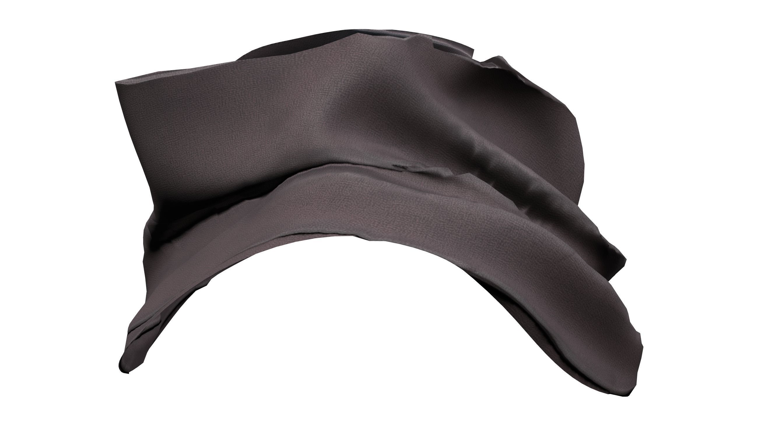 3D model Cowl Round Warrior Scarf VR / AR / low-poly | CGTrader