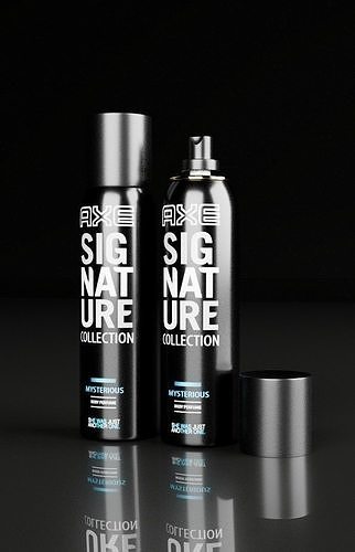 AXE Signature Mysterious Body Perfume 3D model 3D model | CGTrader