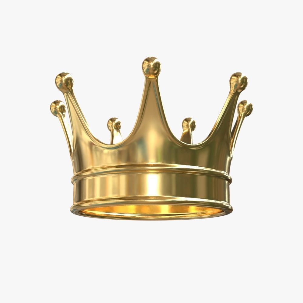 Gold Crown 3D model | CGTrader