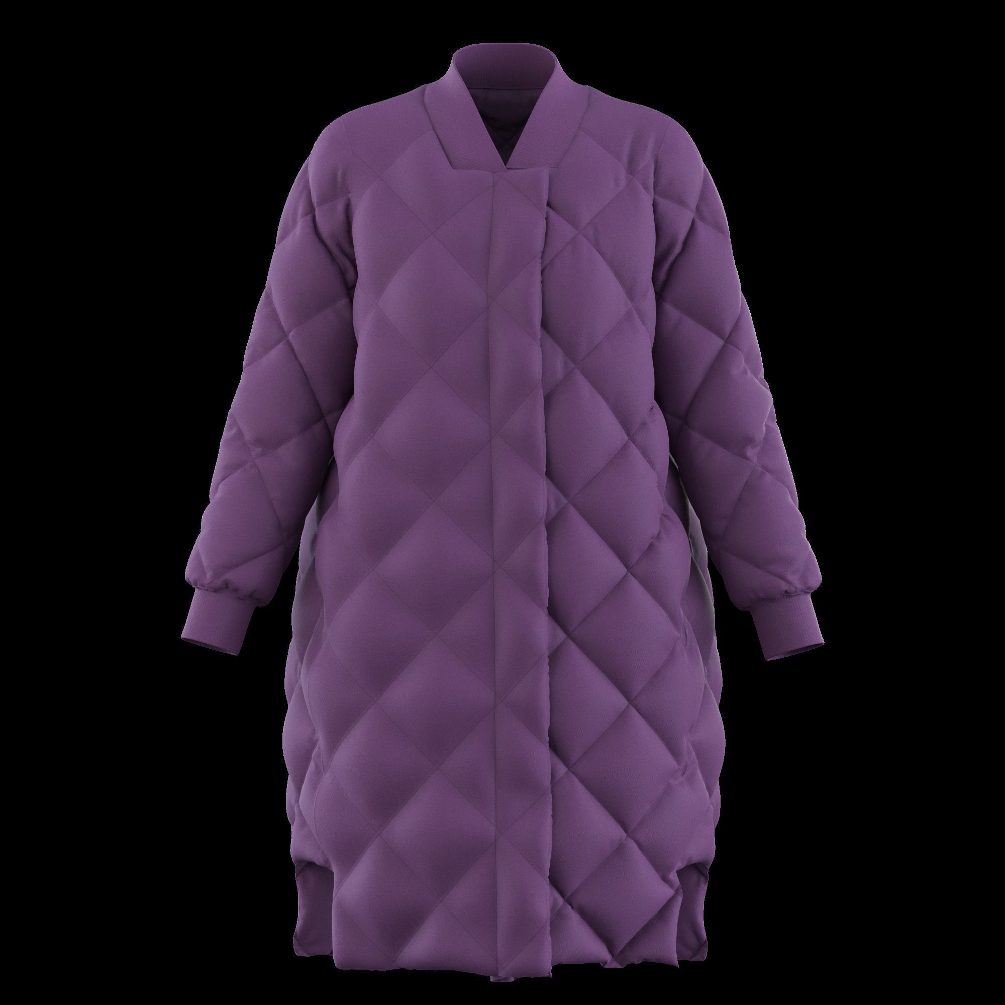 Women Puffer Jackets free 3D model | CGTrader