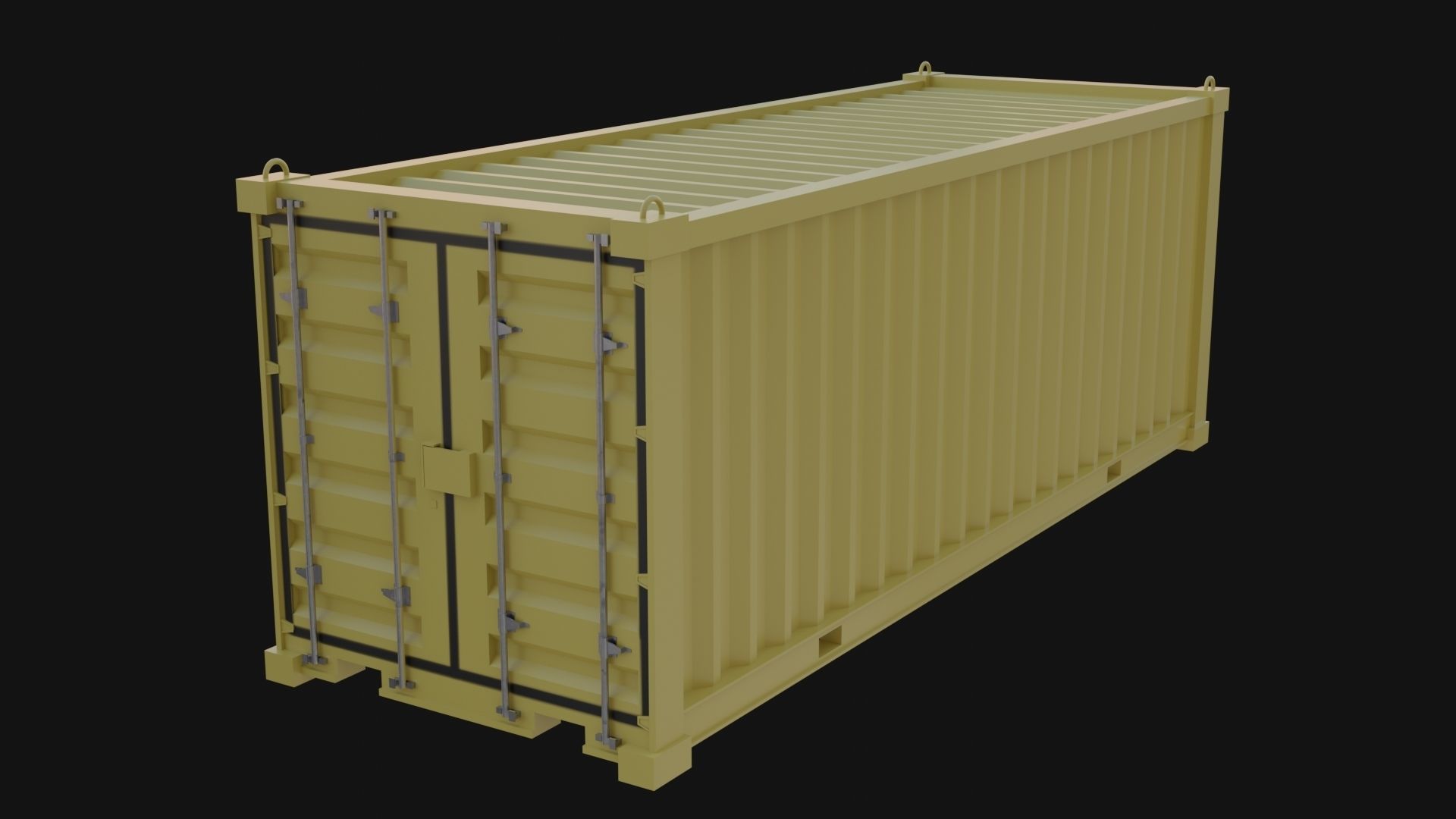 3D model Container 3D Model VR / AR / low-poly | CGTrader