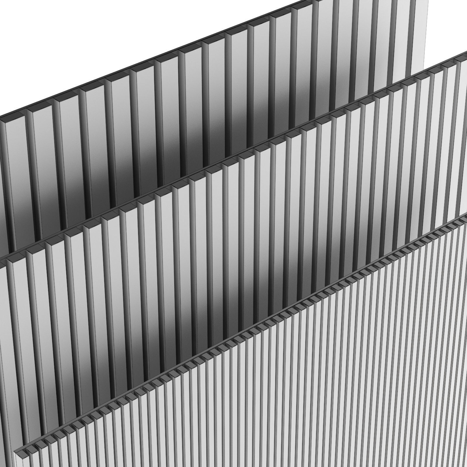 MDF RAFTER 3D PANEL 3D model | CGTrader