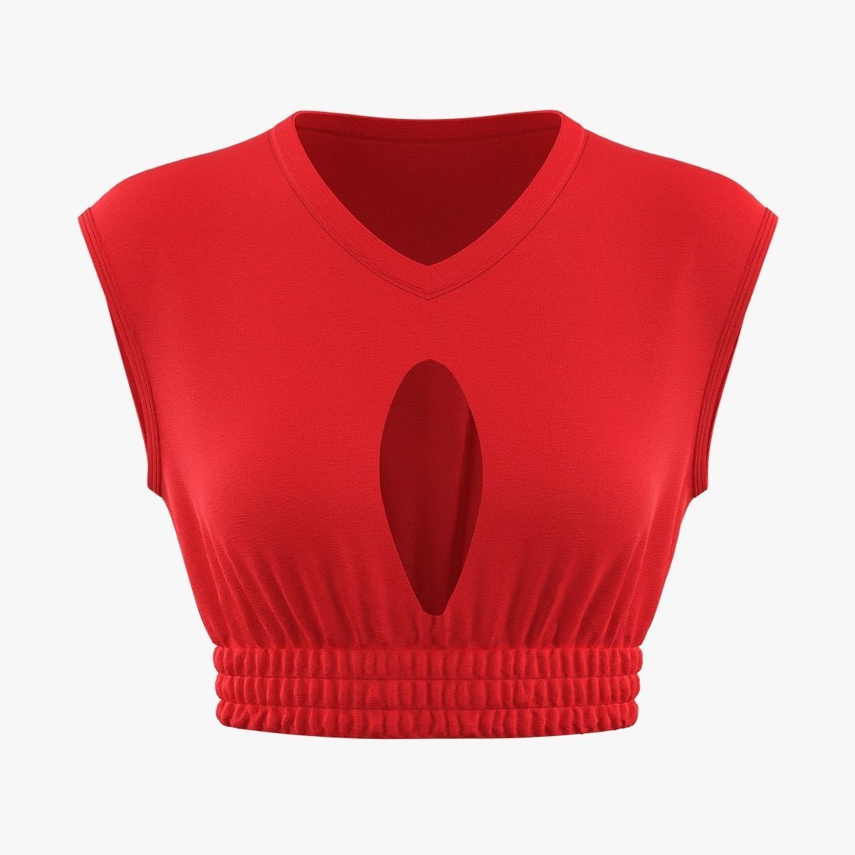 Fashionable Top Dress Design 3D model | CGTrader