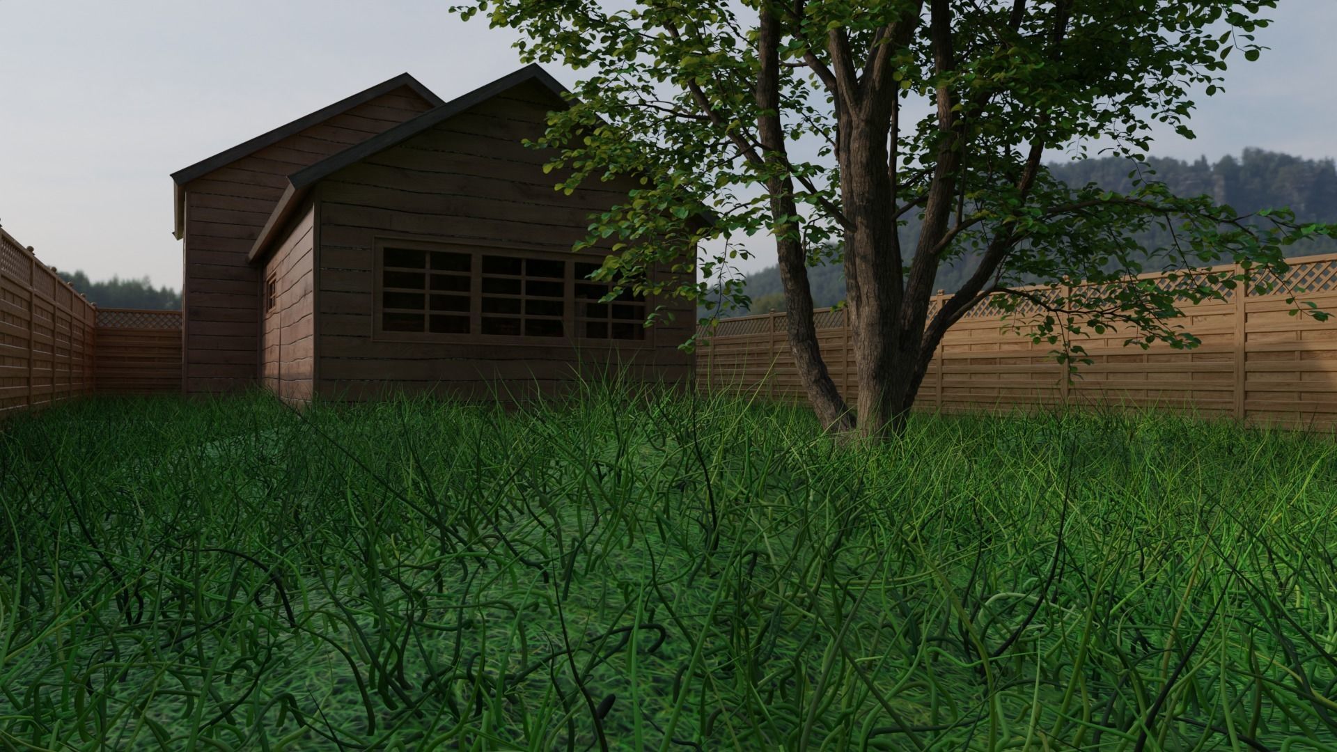 forest house free 3D model | CGTrader