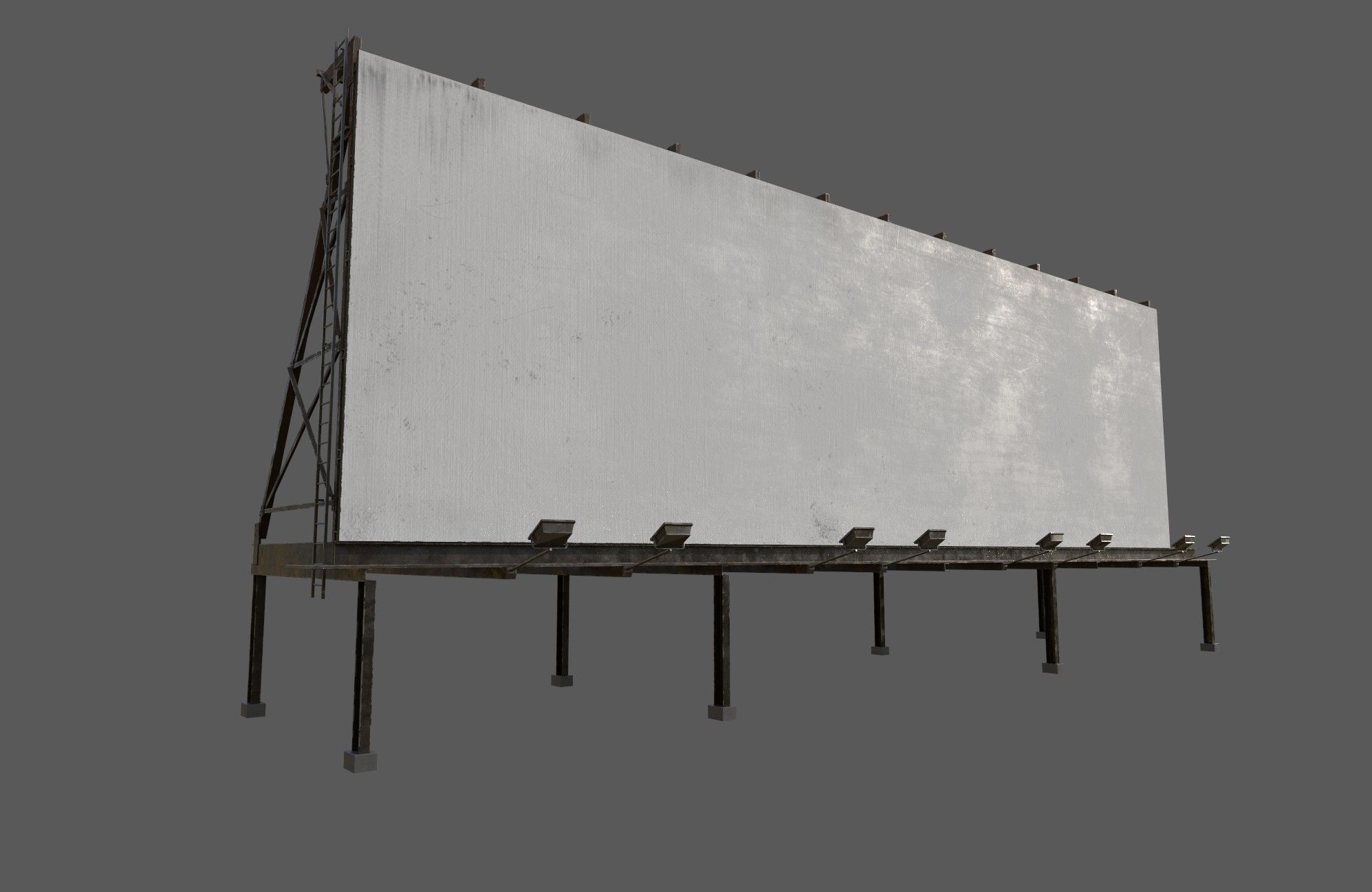 3D model Billboard v1 VR / AR / low-poly | CGTrader