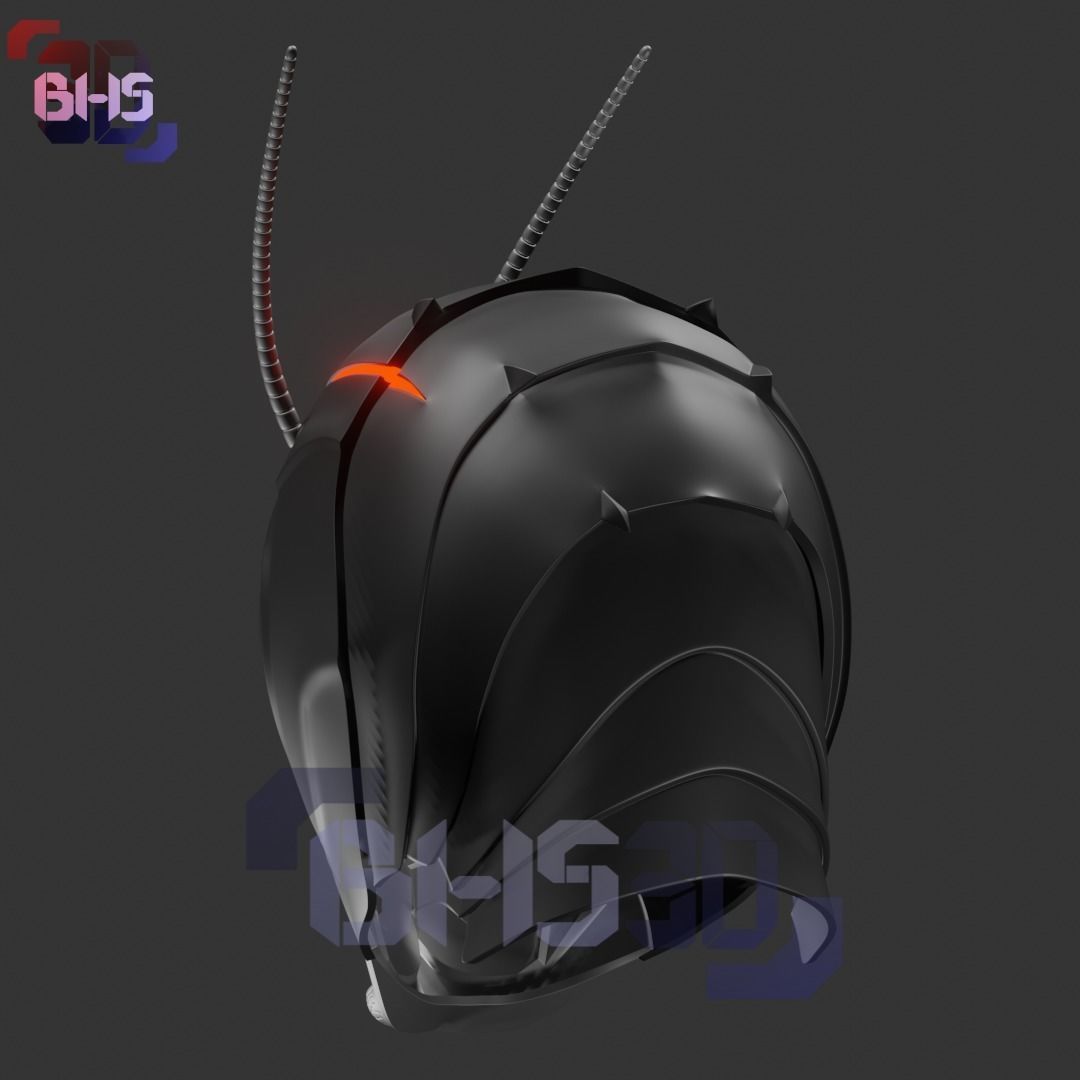 KR Blacksun Helmet 3D model 3D printable | CGTrader