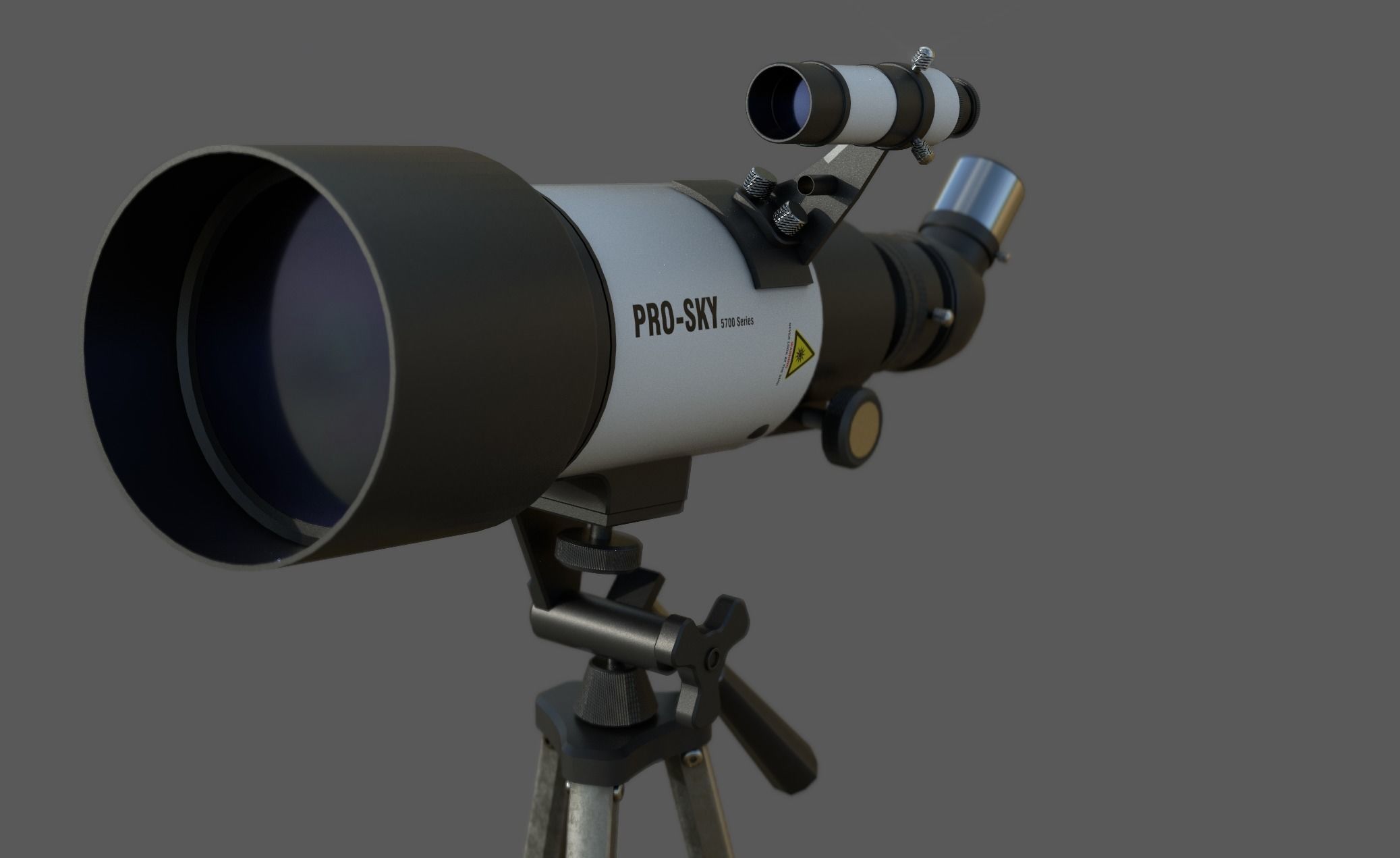 3D model Modern Telescope VR / AR / low-poly | CGTrader