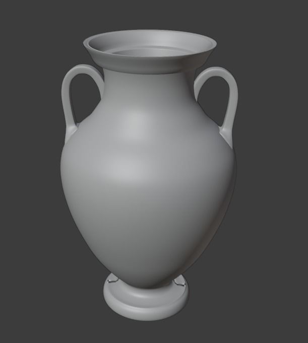 3D model Greek Jar Low-poly VR / AR / low-poly | CGTrader