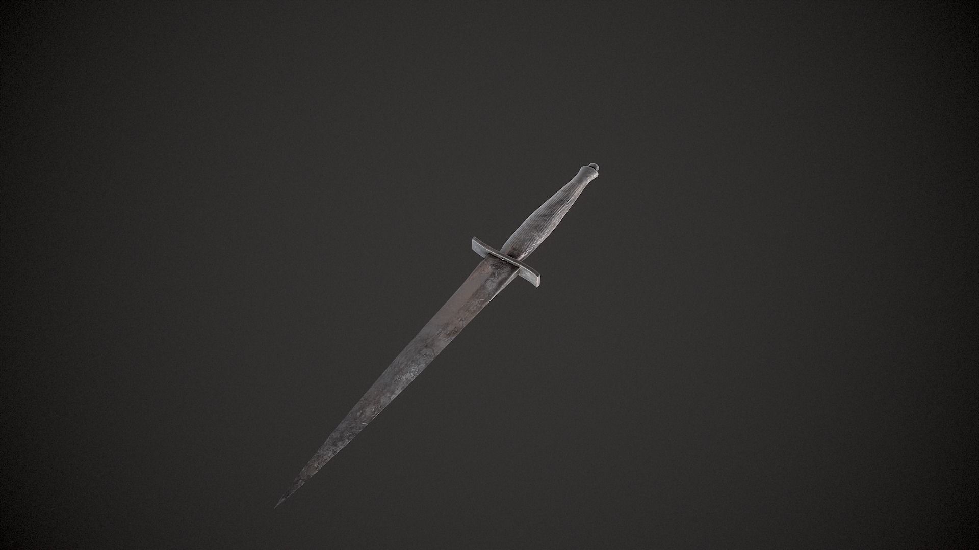 3D model Fighting Knife VR / AR / low-poly | CGTrader