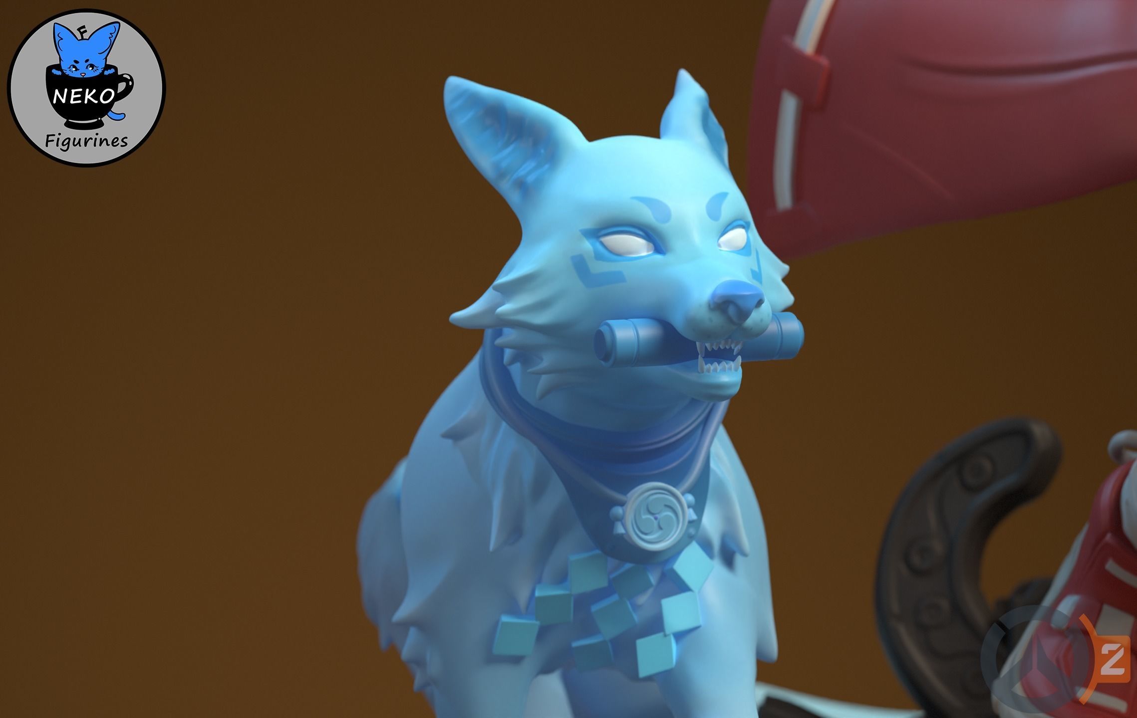 Kiriko OverWatch 2- STL Game Figurine for 3D Printing 3D model 3D ...